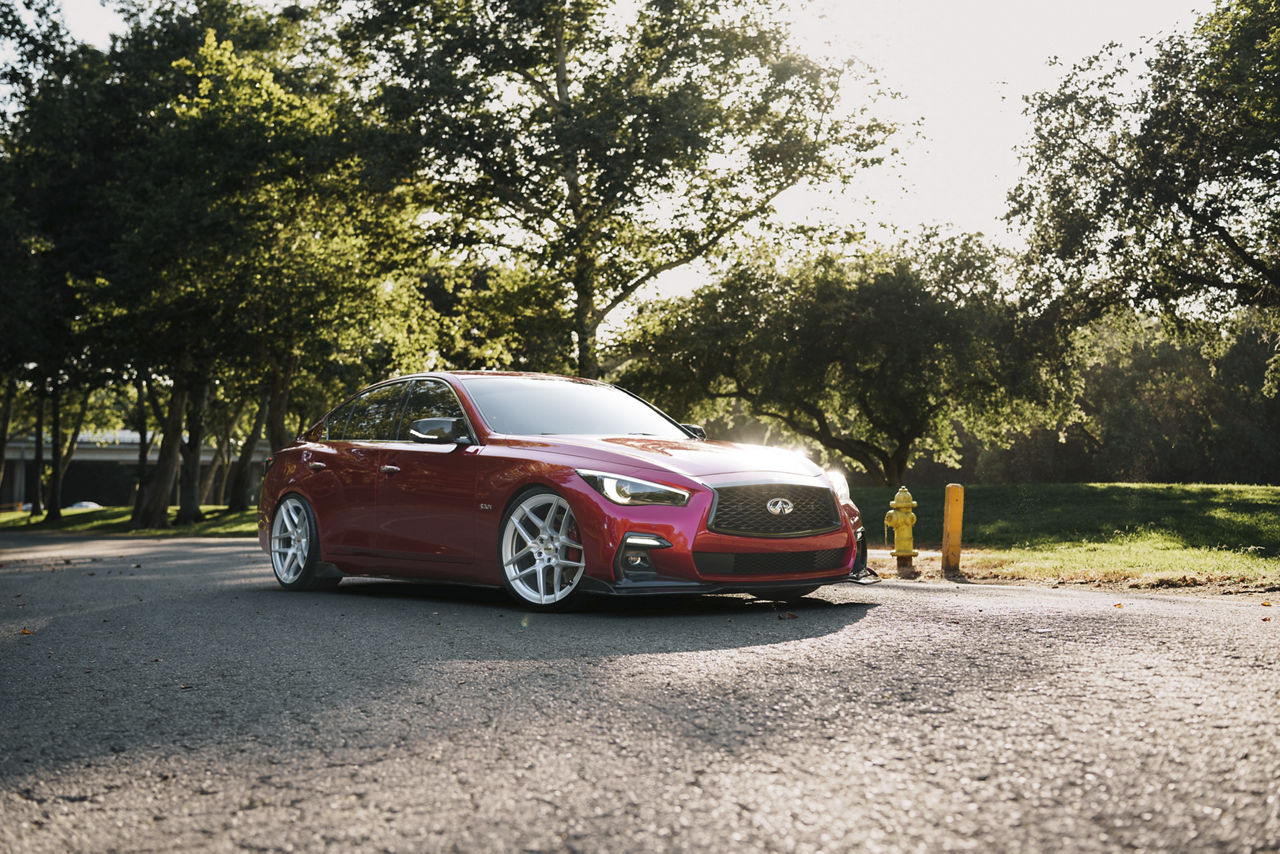 2023 Infiniti Q50 - TSW SLIPSTREAM - Silver | TSW Alloy Wheels